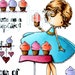 Cute as a Cupcake | Digital Stamp - Etsy