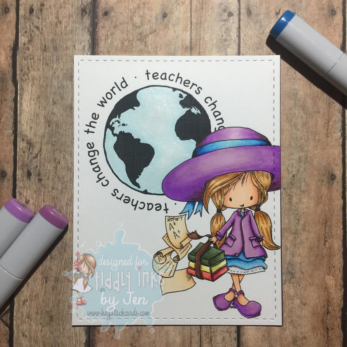 School Girl Digital Stamp - Etsy