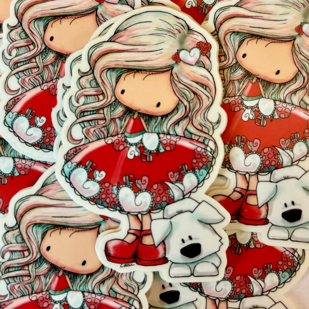 Heartline Clear Sticker - Etsy