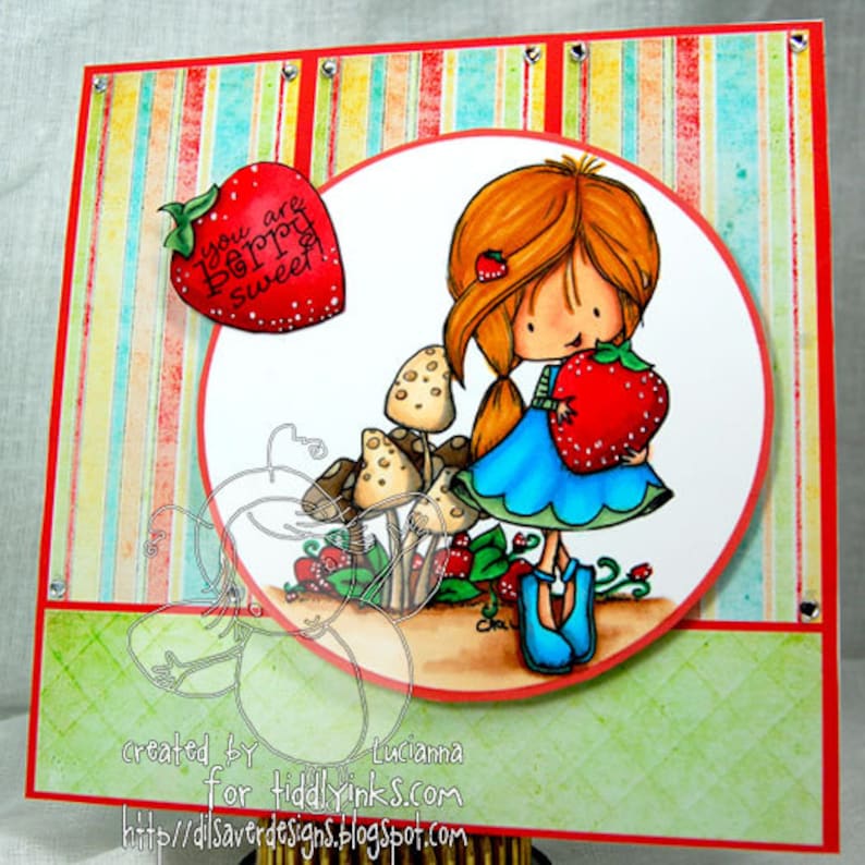 Wryn - Berry Sweet | Digital Stamps - Etsy