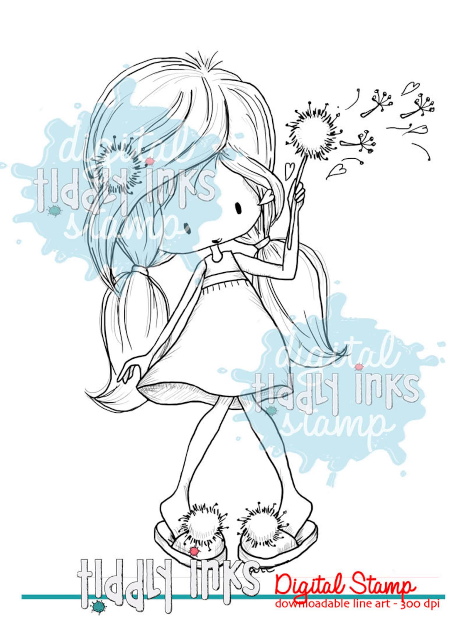 Wryn Wishes | Digital Stamp - Etsy