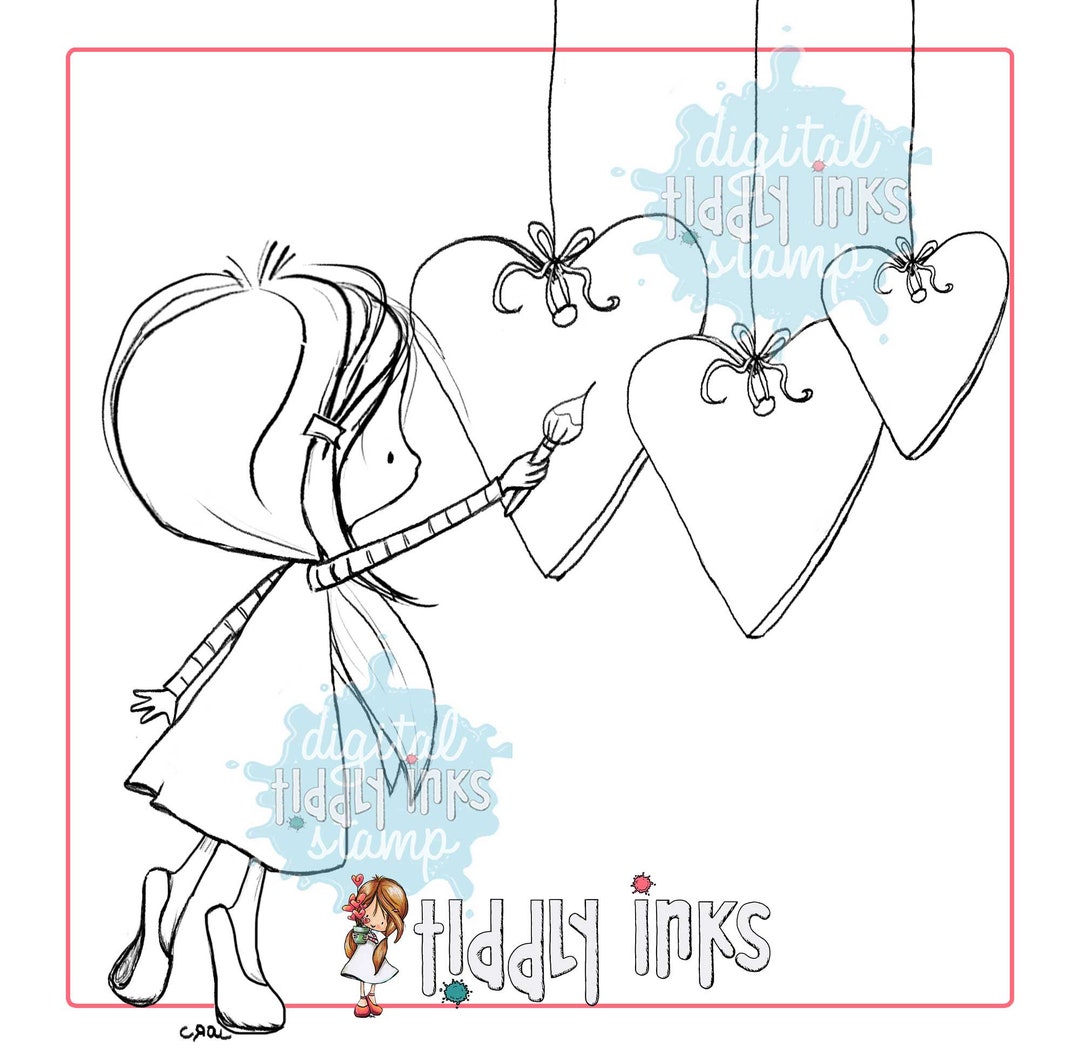 Heartfelt Wishes | Digital Stamp - Etsy