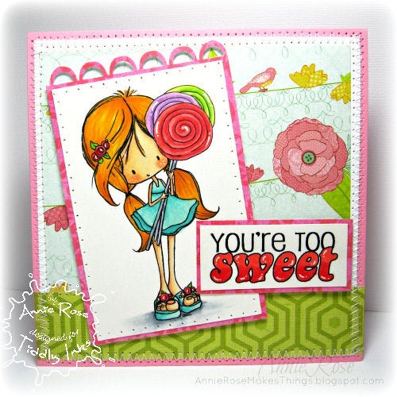 Summer Sweets | 2 Digital Stamps - Etsy