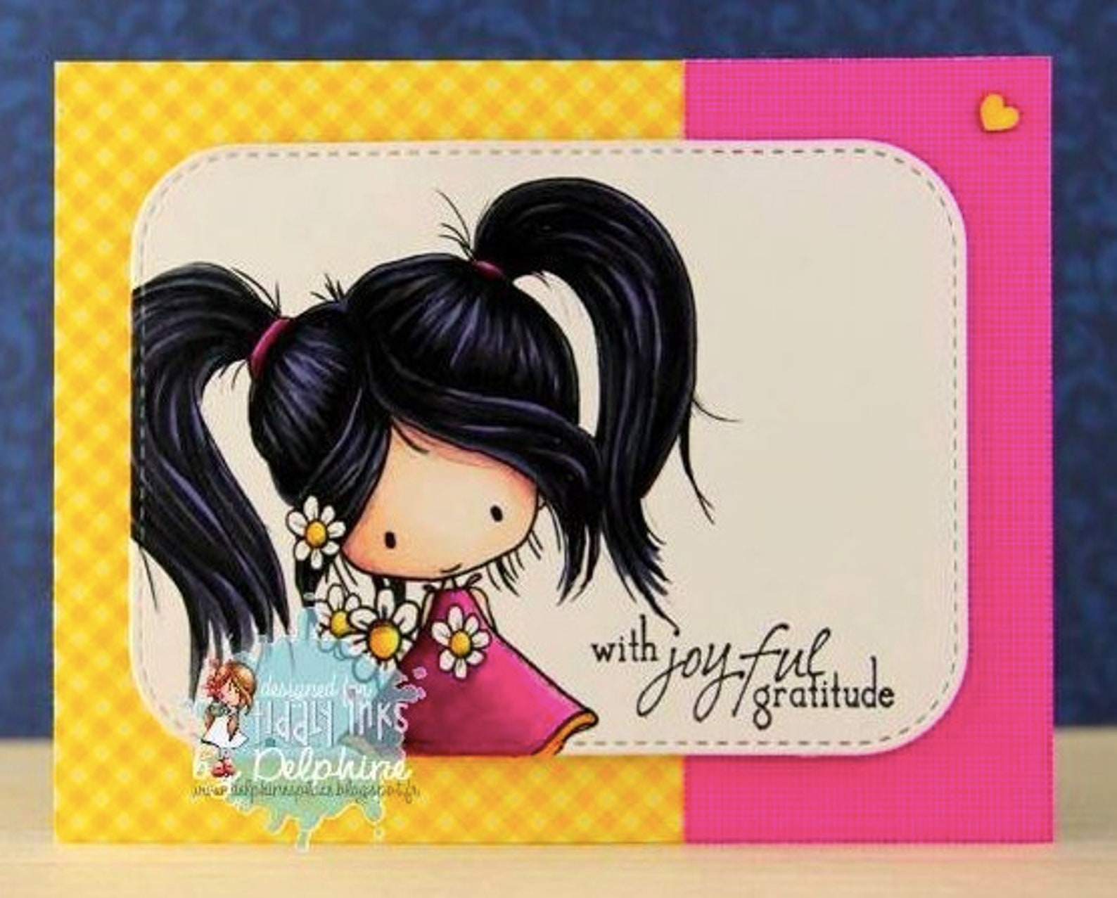 Thankful Heart | Digital Stamp - Etsy