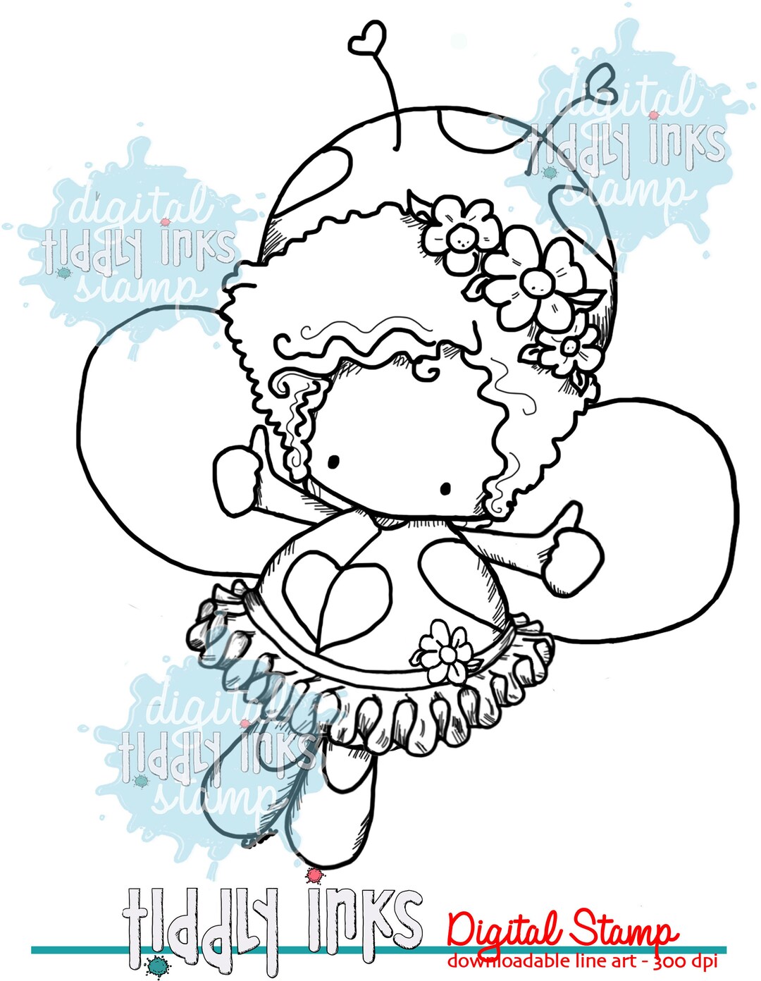 Love Bug | Digital Stamp - Etsy