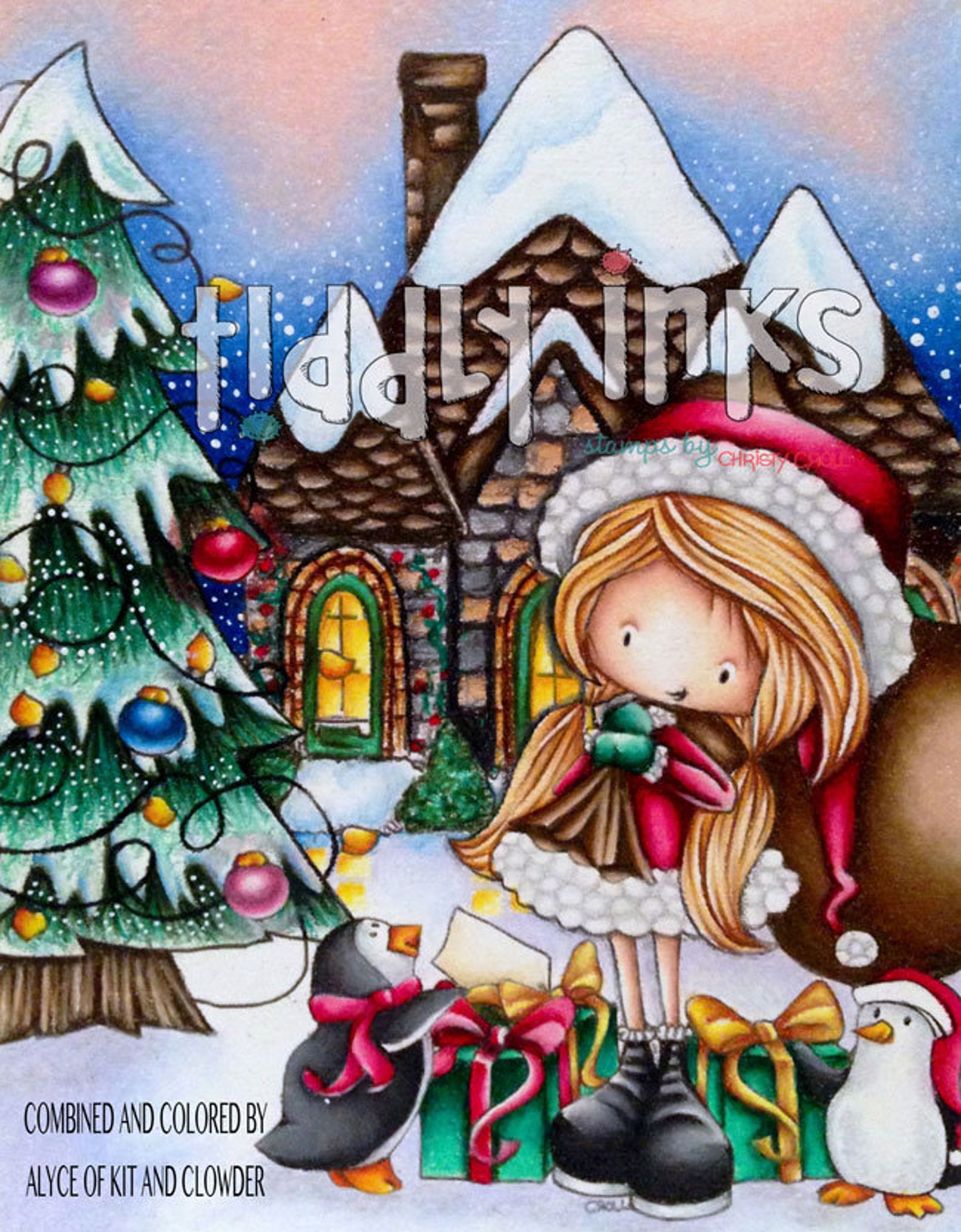 Santa's Helpers | Digital Stamp | Kit and Clowder Christmas Marker ...
