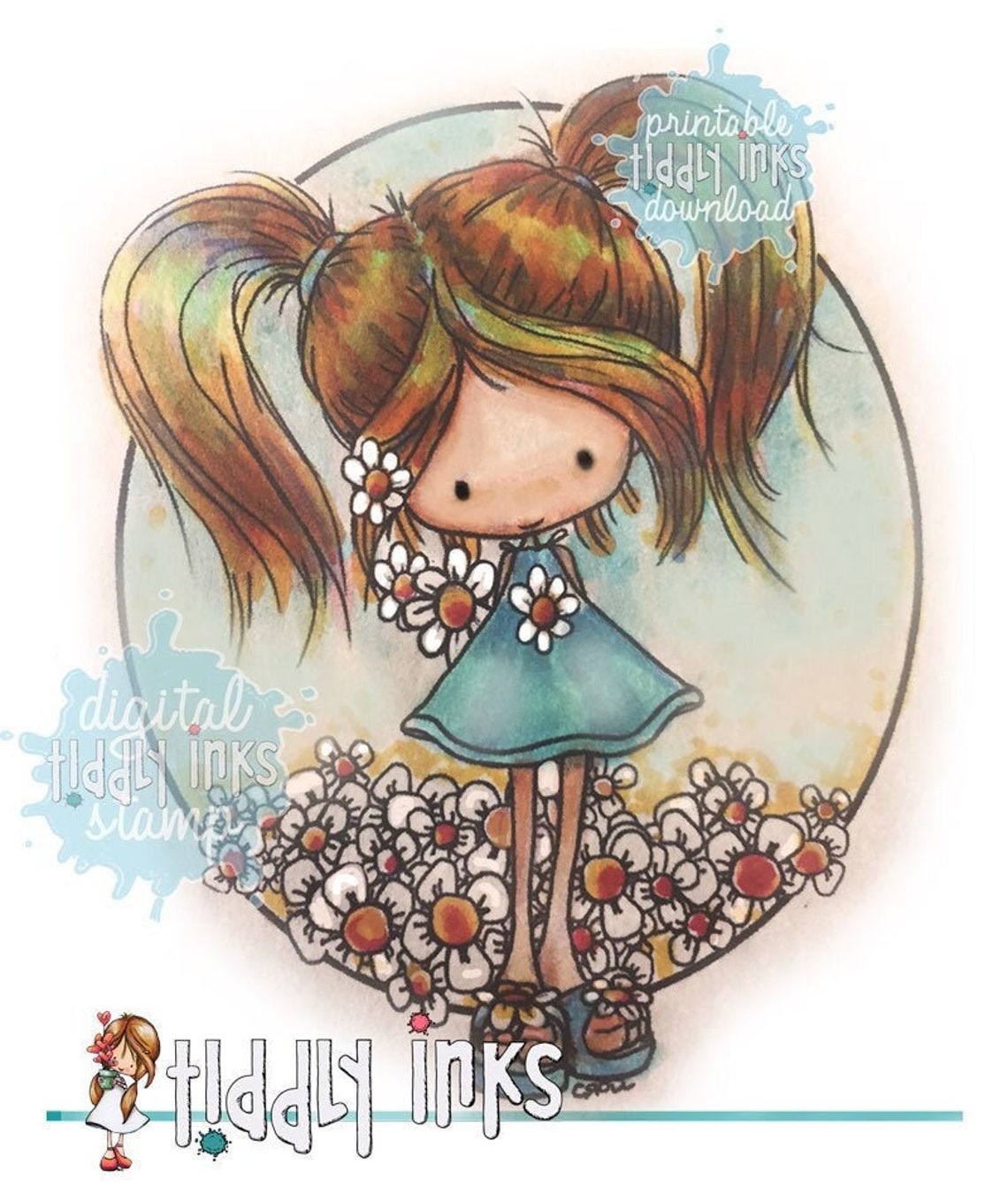 Thankful Heart | Digital Stamp - Etsy