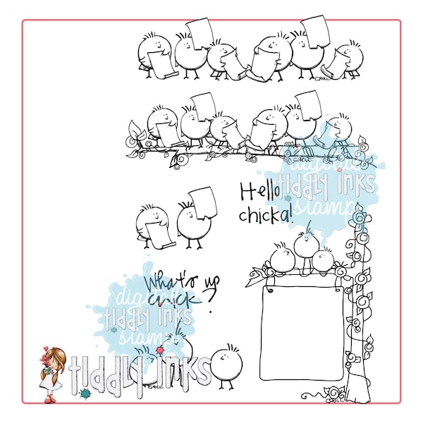 Digital Stamps - Etsy