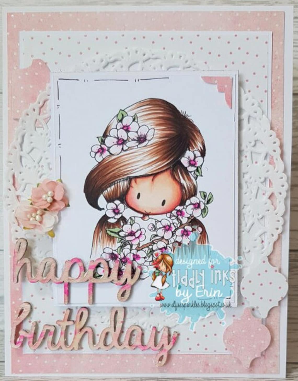 Wryn - Blossom | Digital Stamp - Etsy