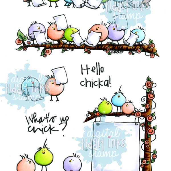 Digital Stamps - Etsy UK