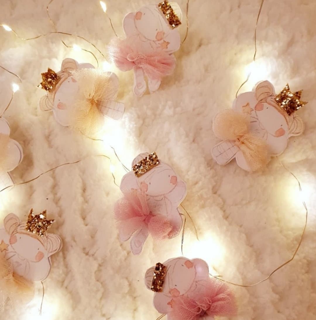 FAIRY, Fairy Lights, Girls Bedroom Decor, Pretty Shelf Lights, 3d Tutu ...