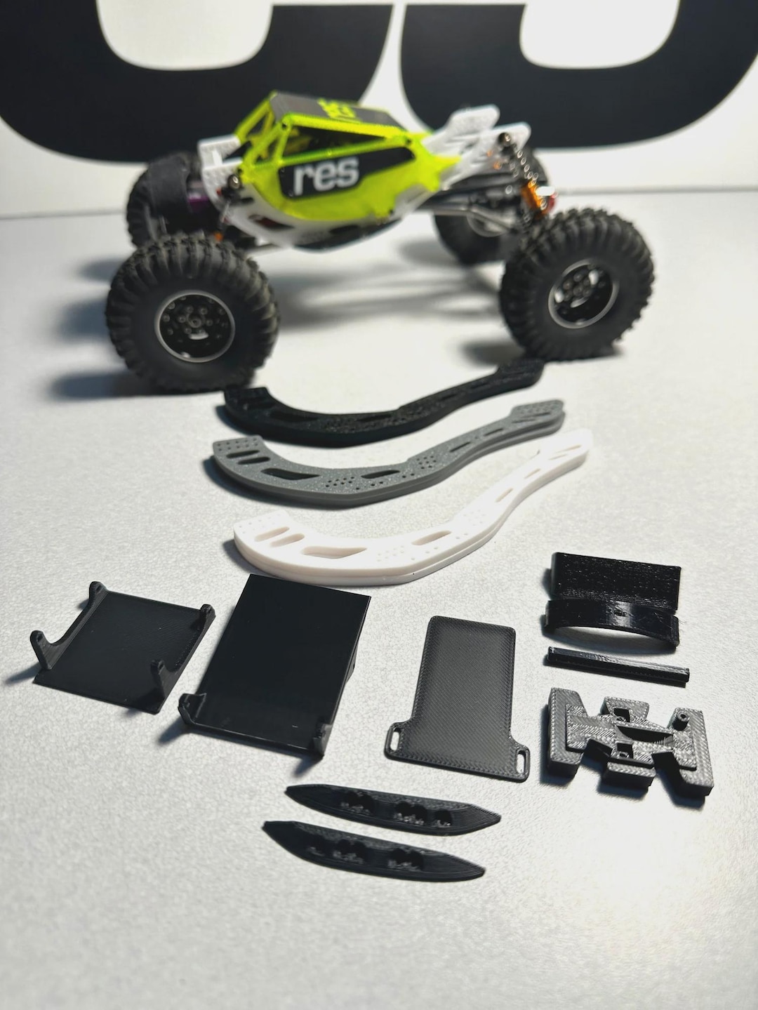 RES Concepts Proto24 LCG Chassis Kit, SCX24 Trail Comp RC Crawler - Etsy