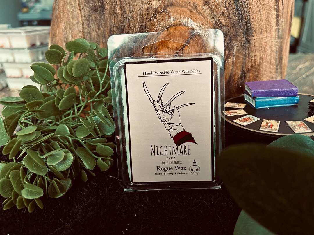 Nightmare, Freddy Krueger Inspired Soy Wax Melt, Halloween, Spooky ...