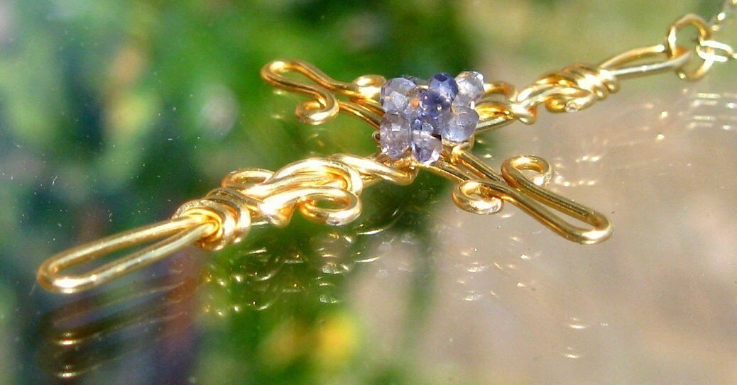 Tutorial Wire Wrapped Filigree Cross - Etsy