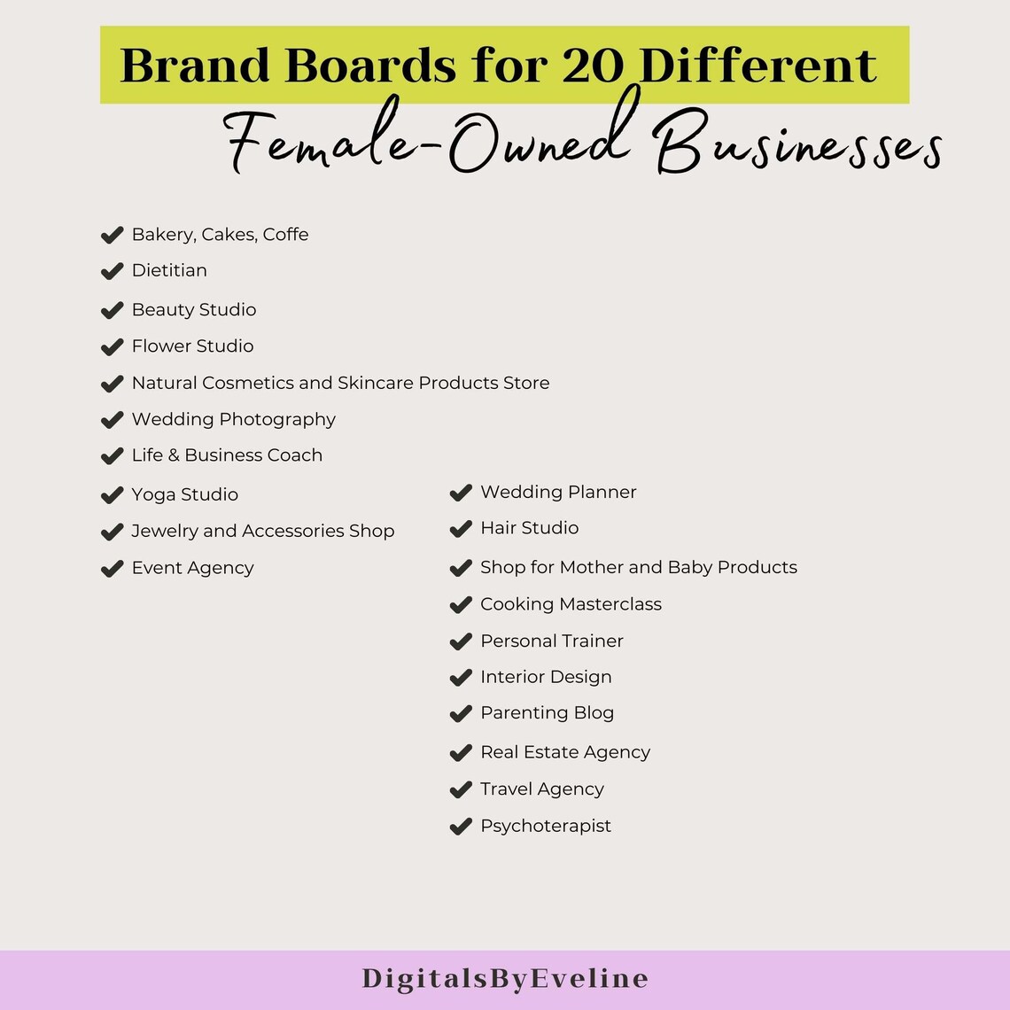 20 Brand Board Templates, Canva Templates, Logo Templates, Business ...