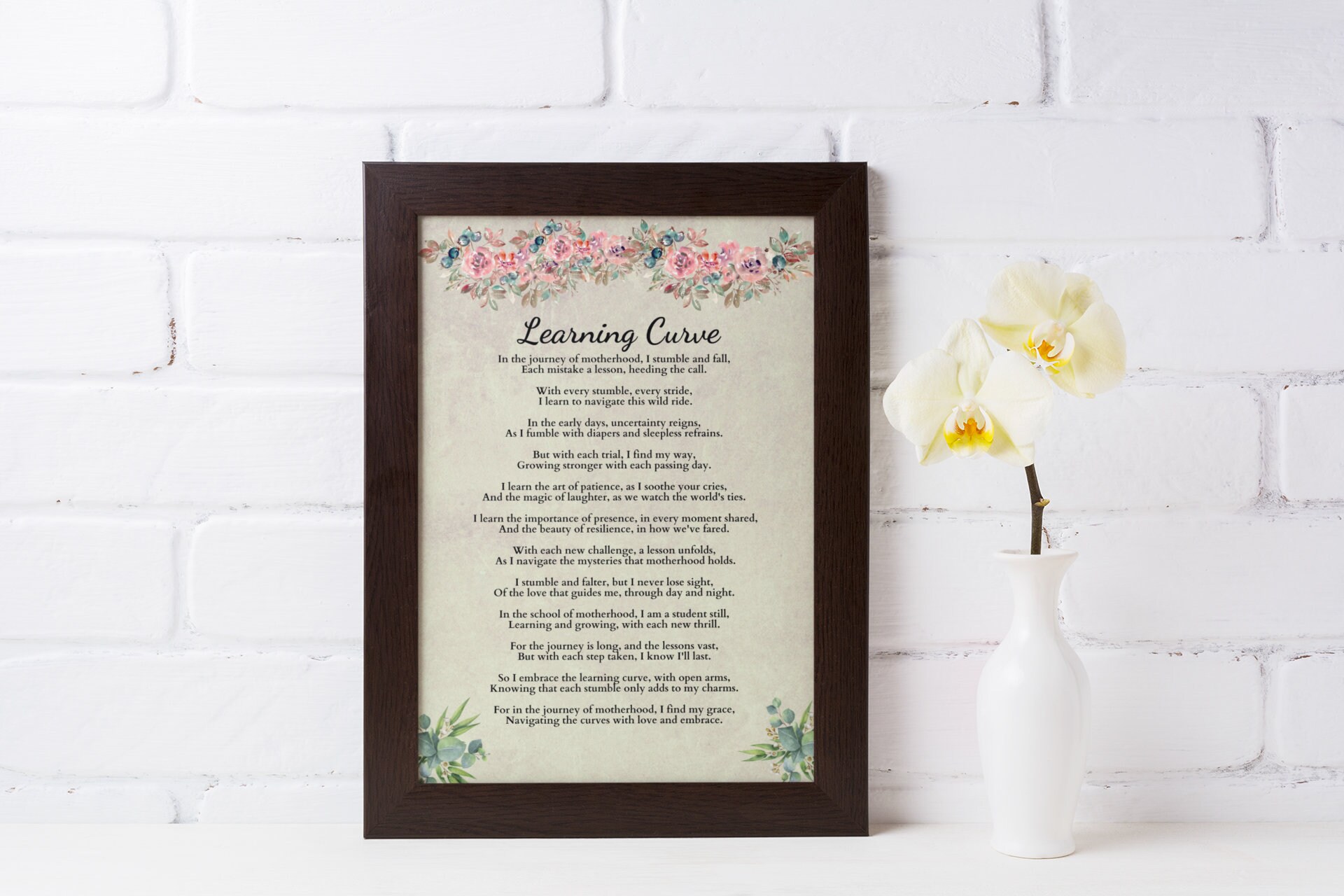 Mother Poem, Mom Poem, Mothers Day Gift, Mom Gift, Wall Art, Digital ...
