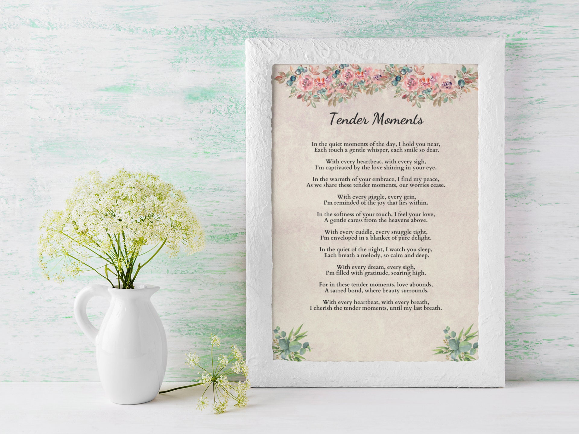 Mother Poem, Mothers Day Gift, Mom Poem, Mom Gift, Digital Print ...
