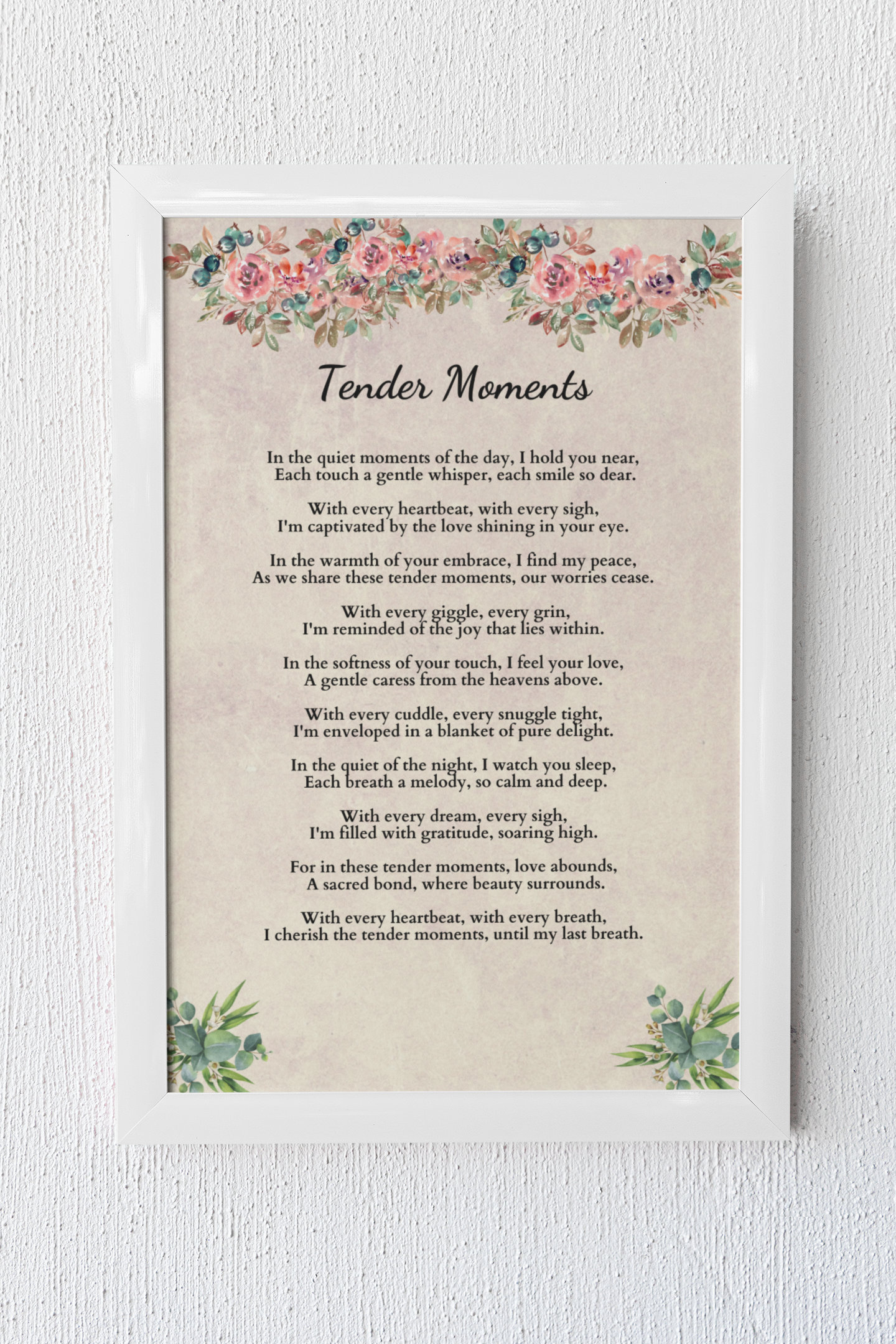 Mother Poem, Mothers Day Gift, Mom Poem, Mom Gift, Digital Print ...