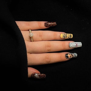 Heres Johnny Press-on Nails - Etsy