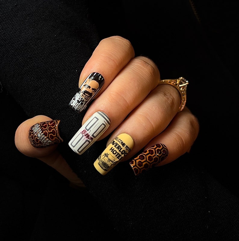 Heres Johnny Press-on Nails - Etsy