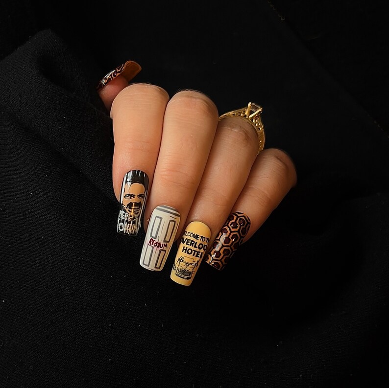 Heres Johnny Press-on Nails - Etsy