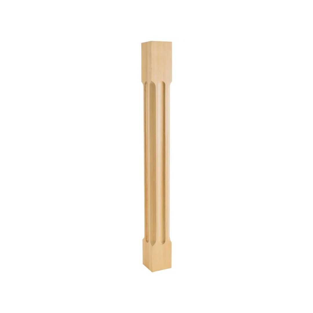 Chamfered Edges and Scooped Sides Post 35-1/2" or 42" Height. Kitchen ...