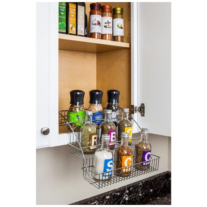 Under Cabinet Spice Rack - Etsy