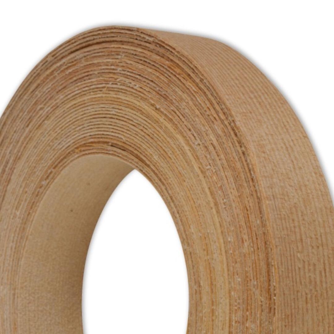 Douglas Fir 120'' Roll Preglued Wood Veneer Edge Banding Iron on With ...
