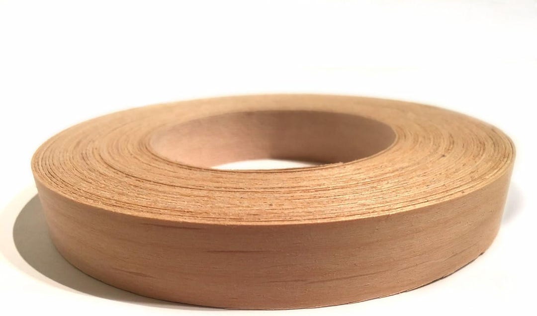 4 1/2-inch Alder Pre Glue (iron On) 250 Feet Roll Wood Veneer Edge ...