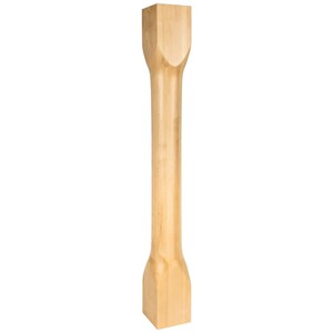 Cathedral Turned Post 42" Height, Solid Hardwood Table Legs, Kitchen ...