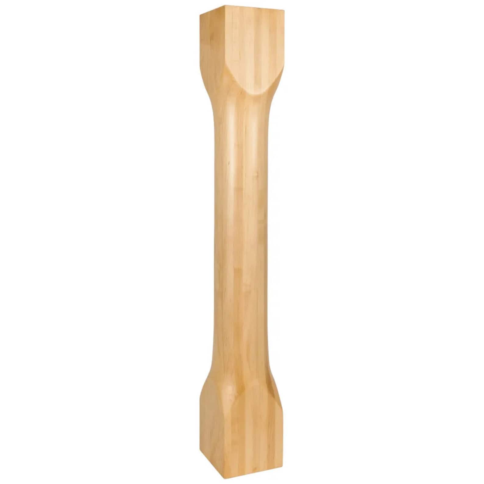 Cathedral Turned Post 42" Height, Solid Hardwood Table Legs, Kitchen ...