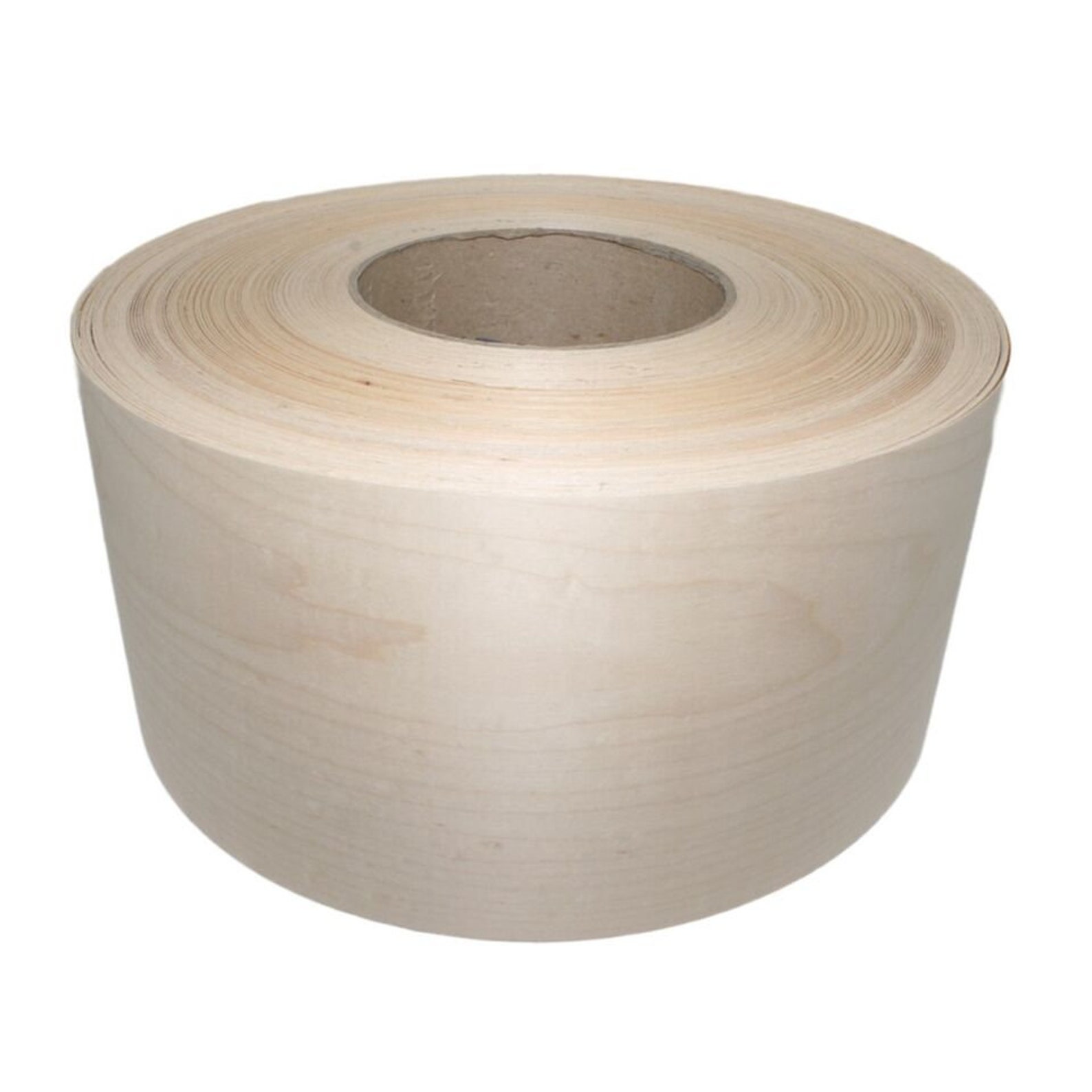 Maple 7'' Wide Wood Veneer Roll Pre-glued Edge Banding, Iron-on Hot ...