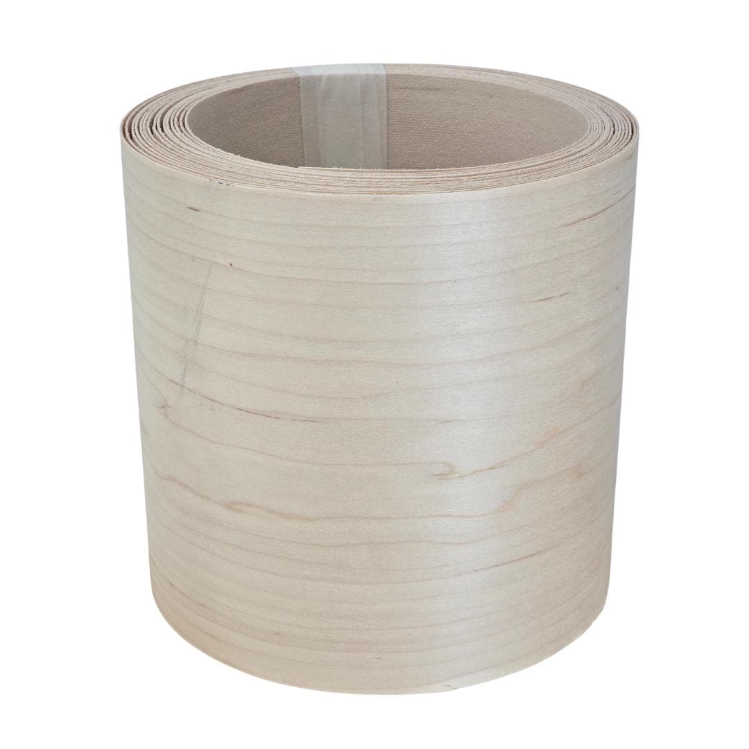 Birch 7'' Wood Veneer Roll Preglued Edge Banding, Iron on Hot Melt ...
