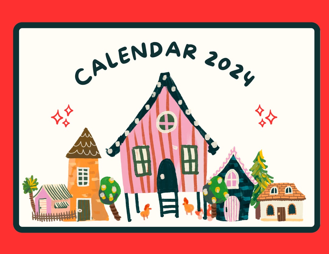 Home Sweet Home Calendar - Etsy