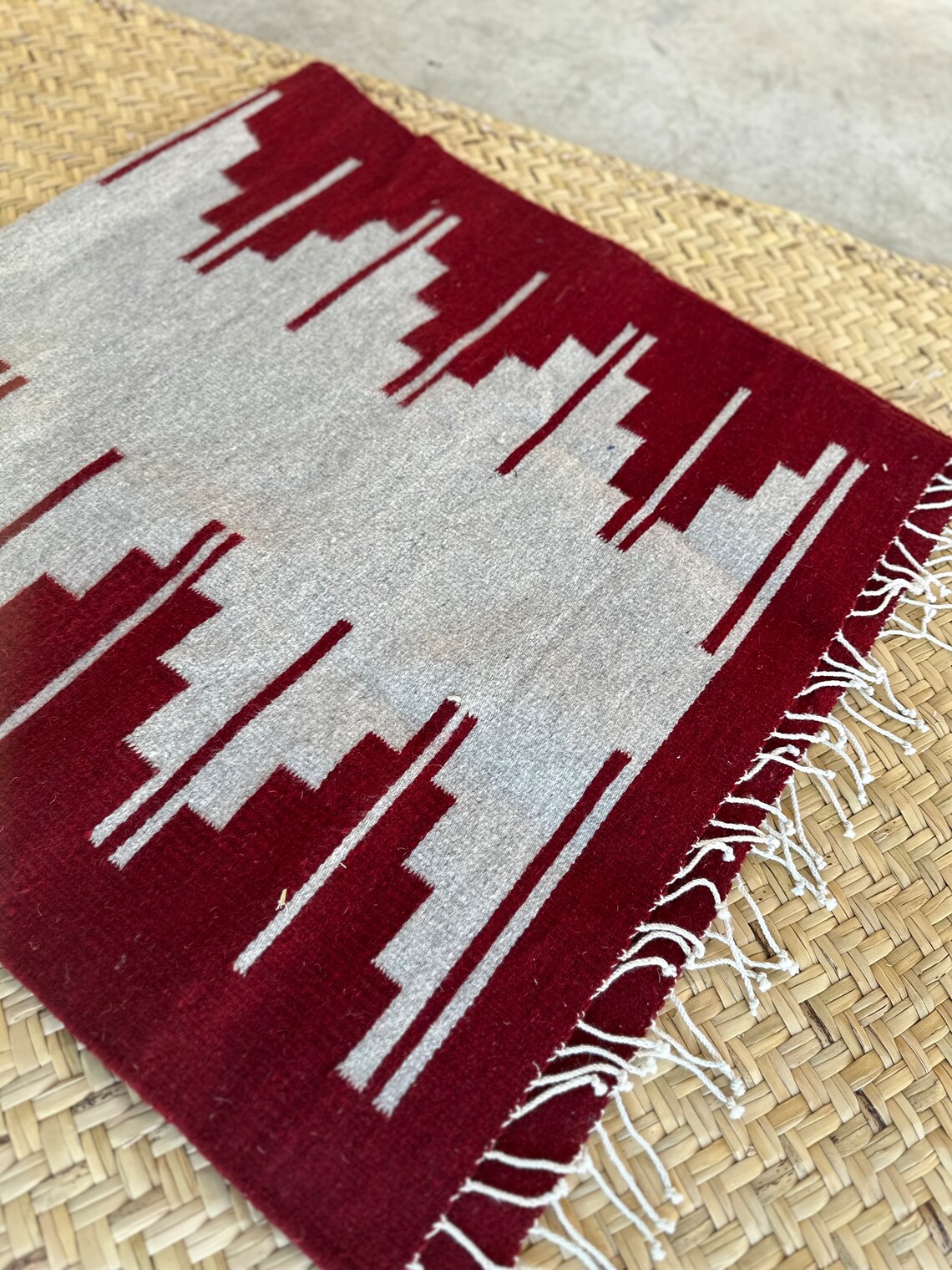 Wool Rugs, Handmade, Decoration, Natural Dye, Cochineal - Etsy