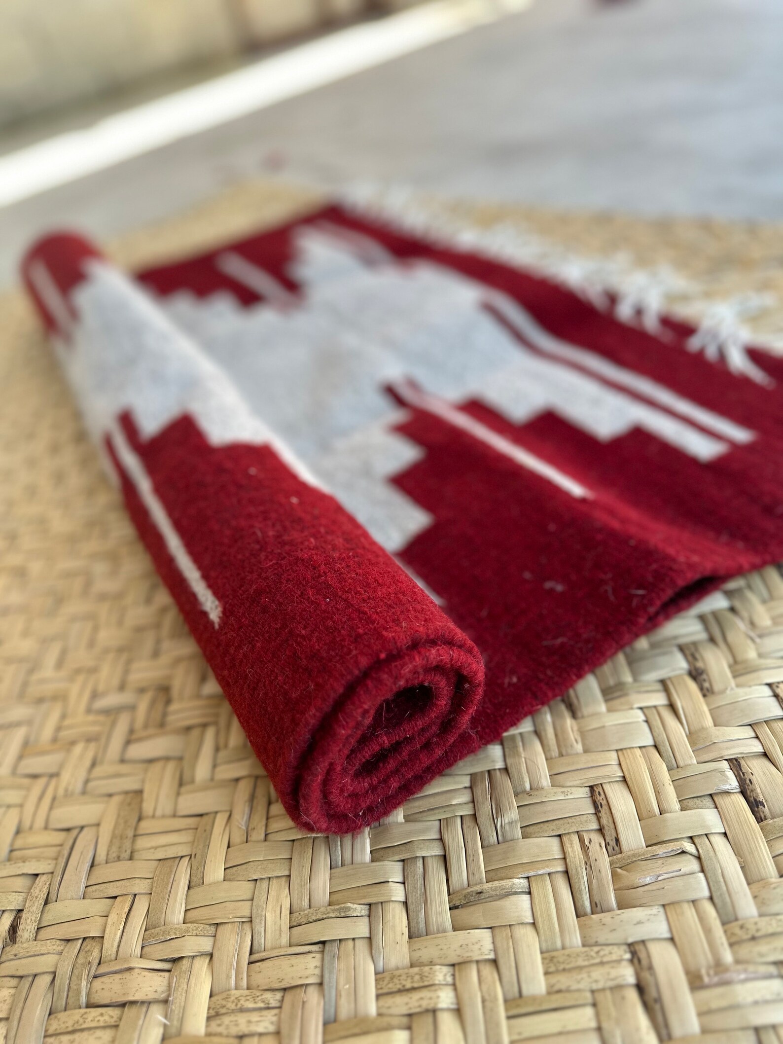 Wool Rugs, Handmade, Decoration, Natural Dye, Cochineal - Etsy