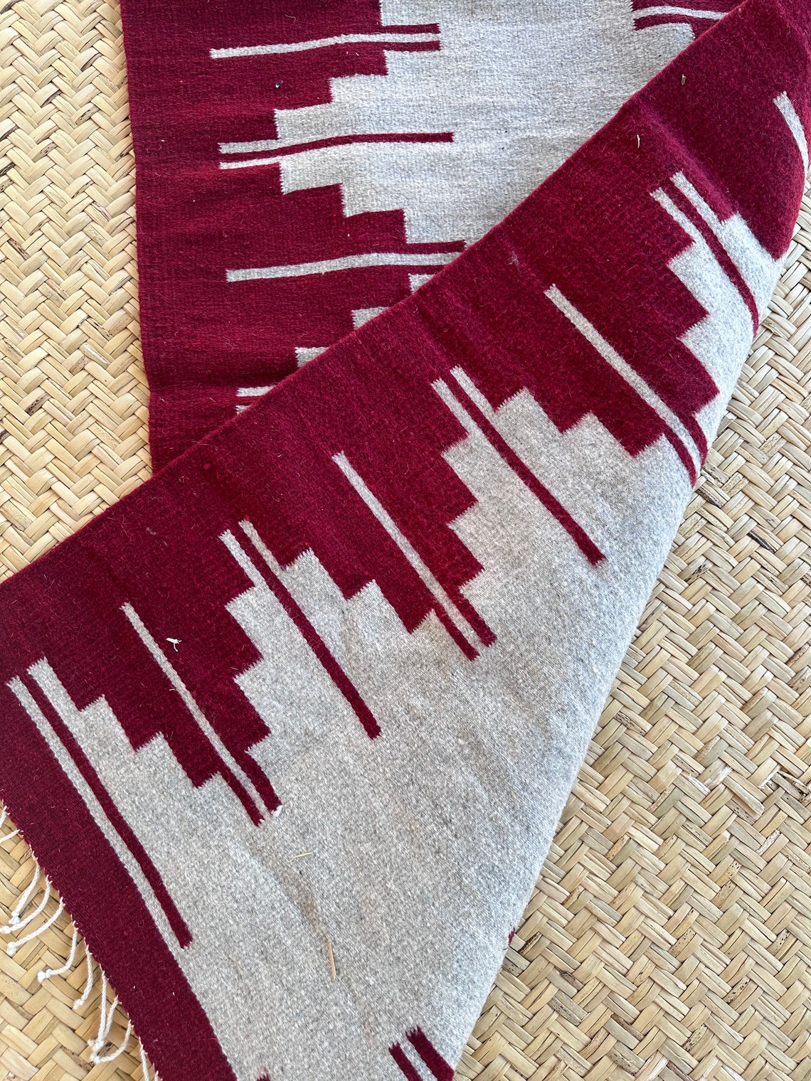 Wool Rugs, Handmade, Decoration, Natural Dye, Cochineal - Etsy