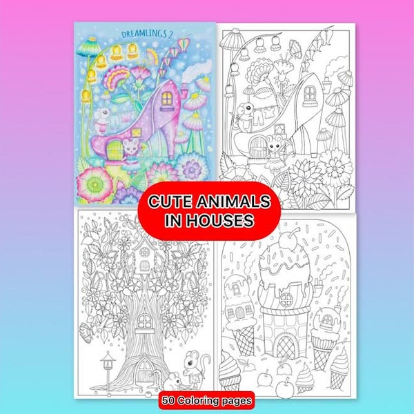 Corner Coloring Pdf - Etsy