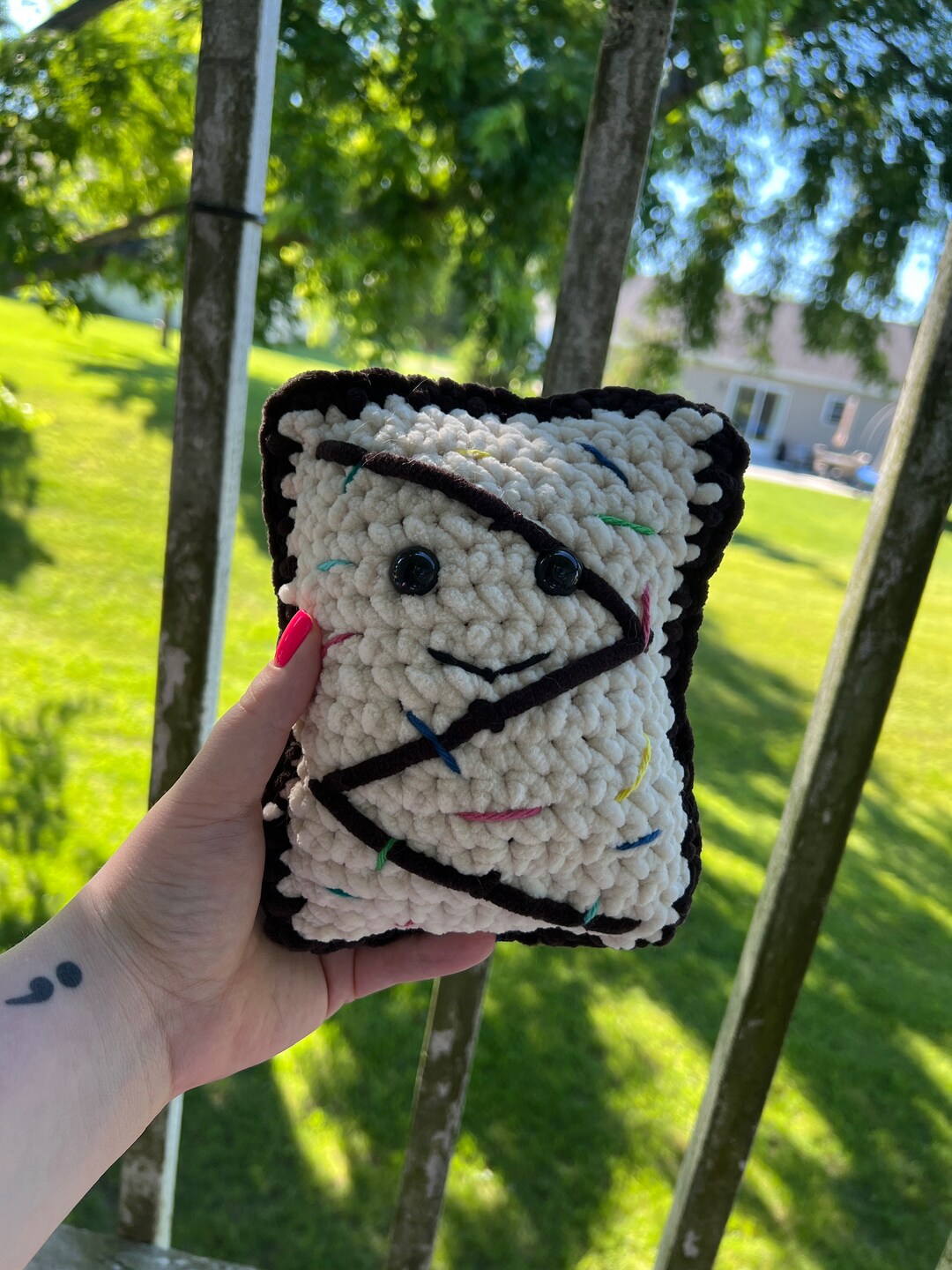 Crochet Hot Fudge Pop-tart - Etsy
