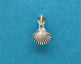 Sand Dollar Sterling Silver Sea Shell Mini Beach Charm for | Etsy