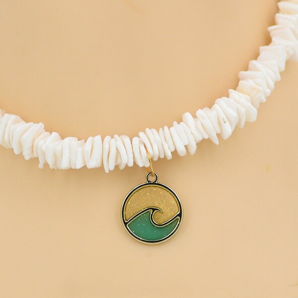 Cut Shell Necklace - Etsy