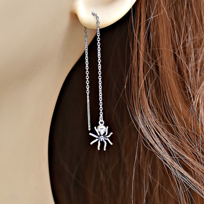 Ear Thread Earrings - Etsy