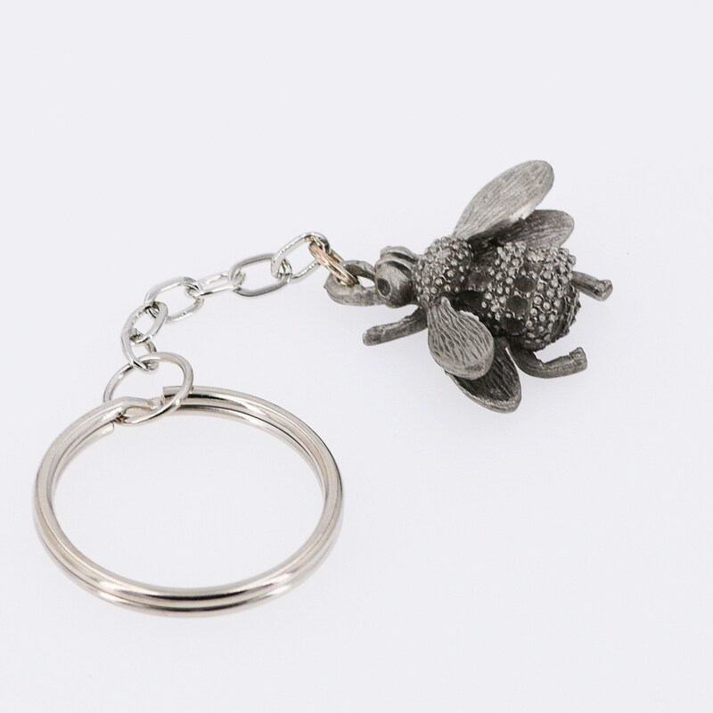 Bee Key Chain - Etsy