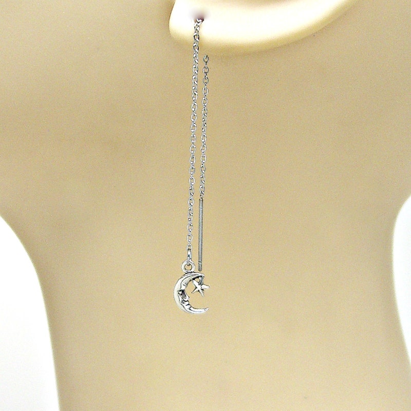 Ear Thread Earrings - Etsy