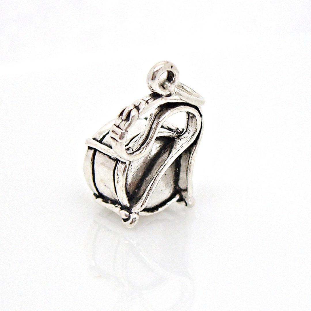 Marching Drum Sterling Silver Band Orchestra Music Instrument Charm ...