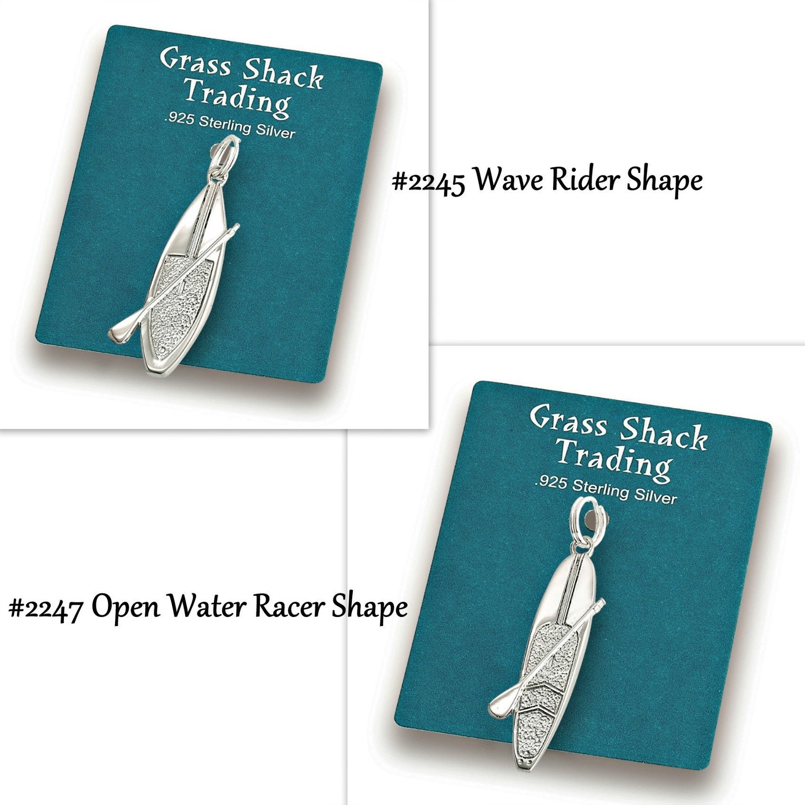 SUP Sterling Silver Stand up Paddle Board Jewelry Pendant 2 - Etsy