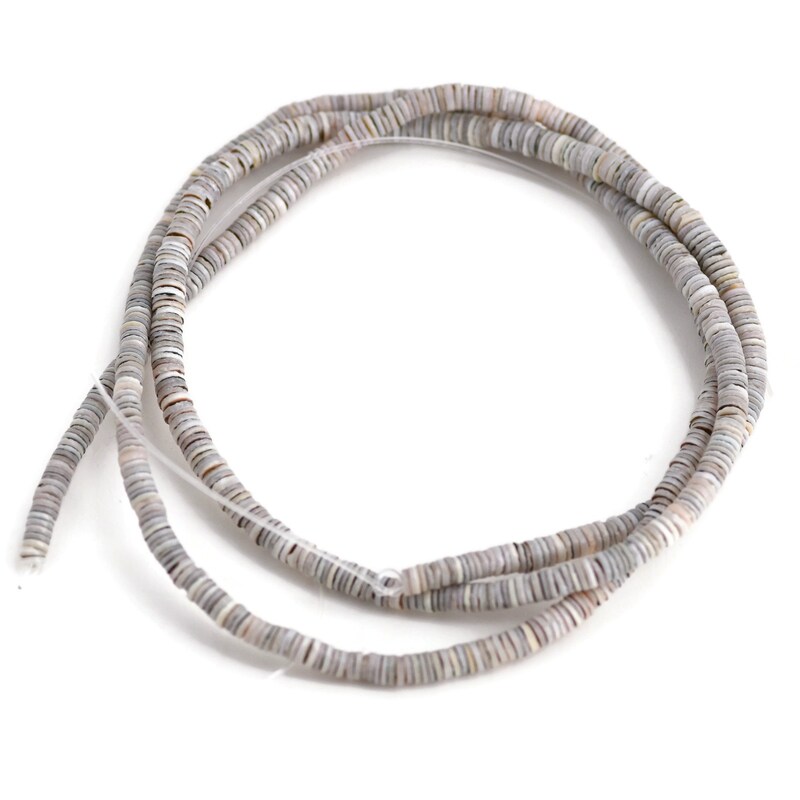 Shell Heishi Beads - Etsy