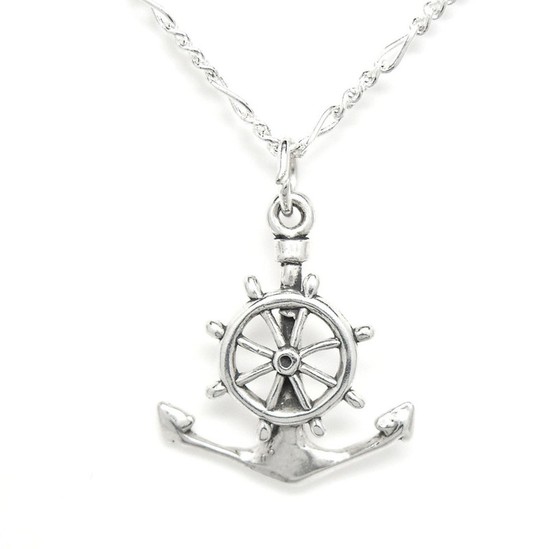 Ship Wheel Charm - Etsy