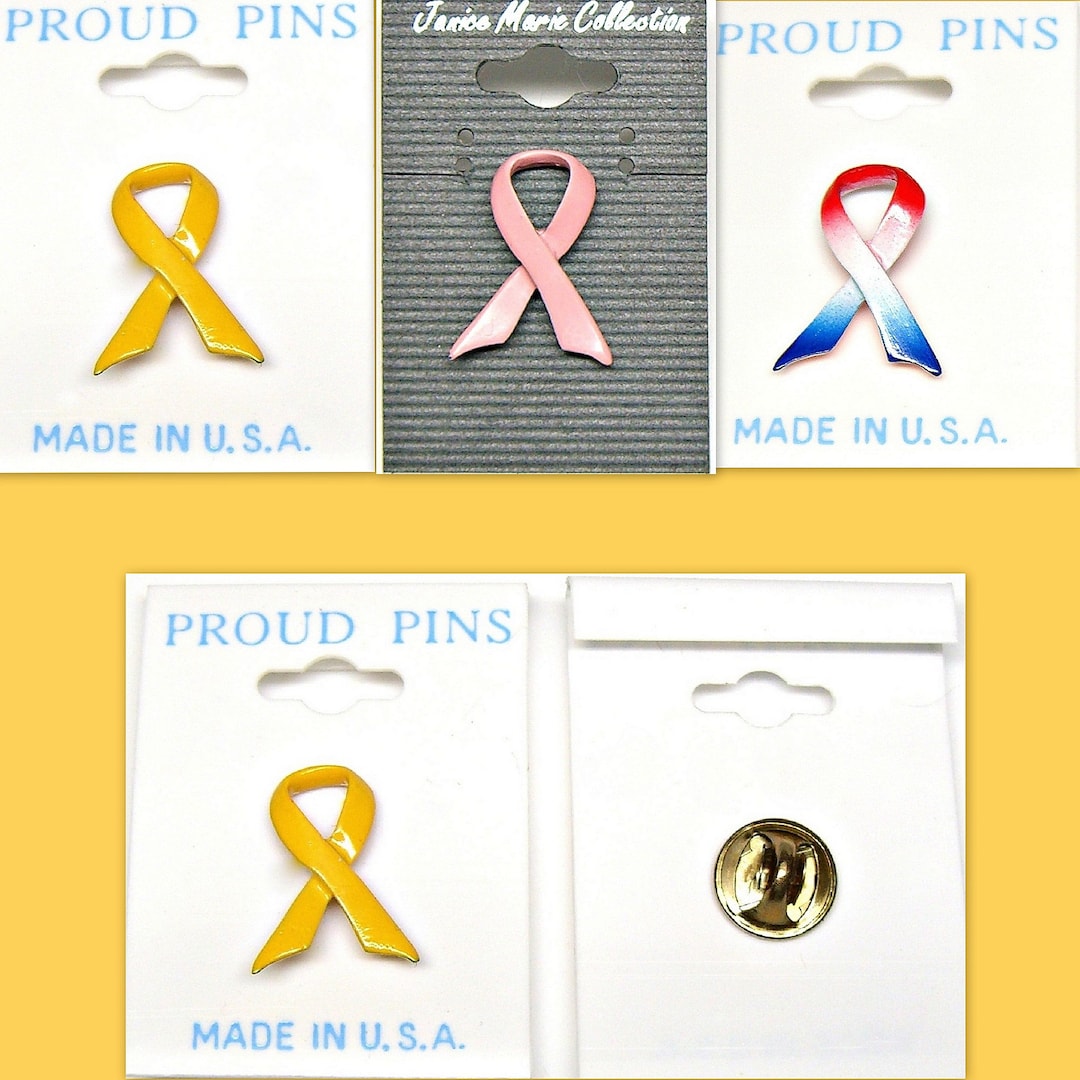 Yellow Ribbon Military Support Lapel Tac Pin Hostage Bring Them Home ...
