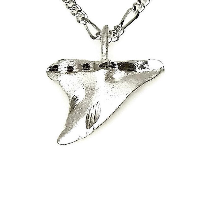 Shark Tooth Sterling Silver Diamond Cut Charm Pendant or - Etsy